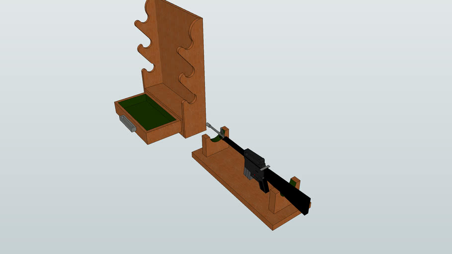 gun rack | 3D Warehouse