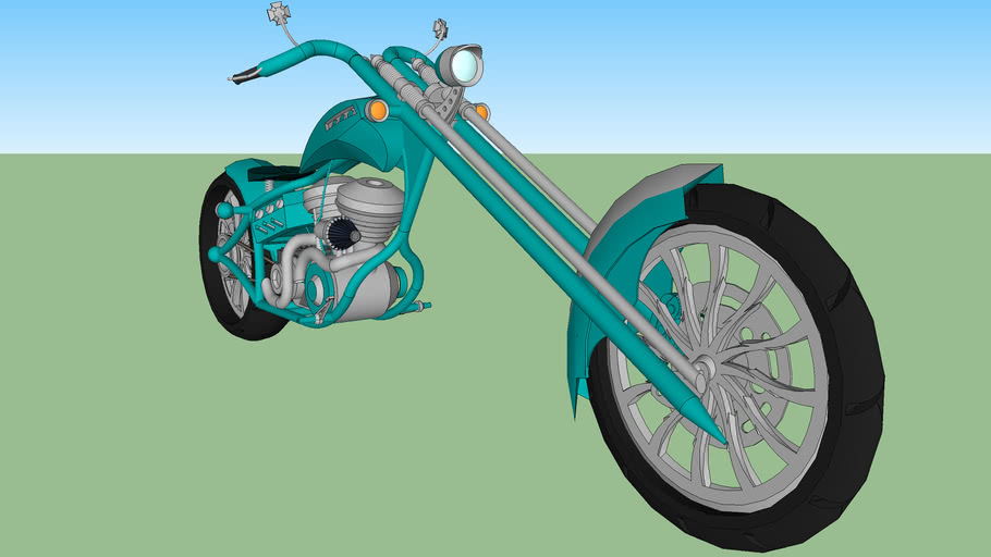 chopper concept | 3D Warehouse