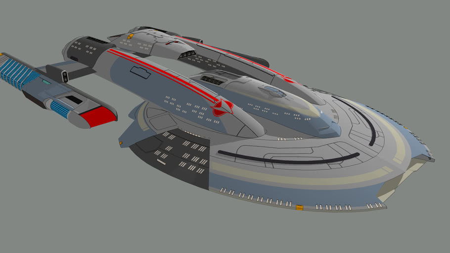 Early build Akira refit Thunderchild | 3D Warehouse