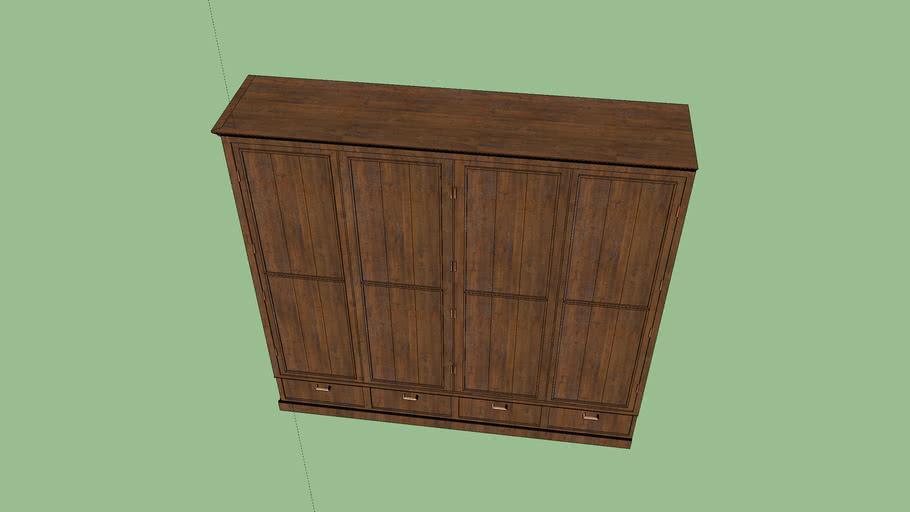 Vintage Wardrobe | 3D Warehouse