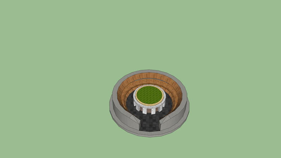 Round Seating 102 | 3D Warehouse