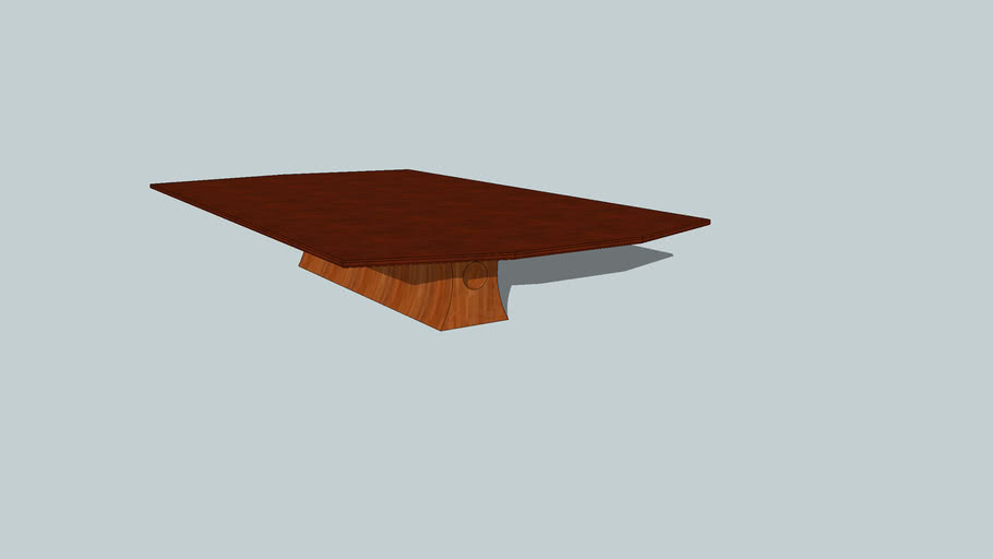 Conference table, modern | 3D Warehouse