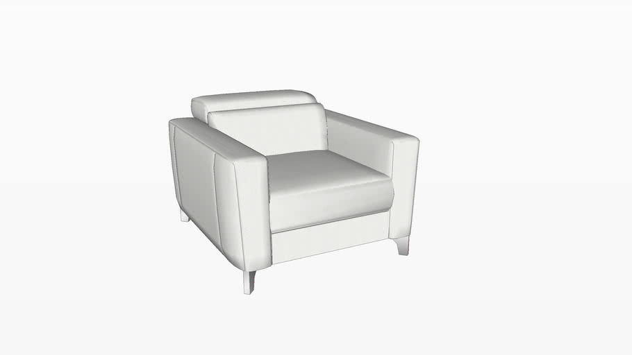 Natuzzi Volo Sofa 2821 003 | 3D Warehouse