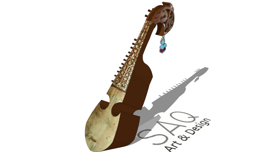 Rabab instrument | 3D Warehouse
