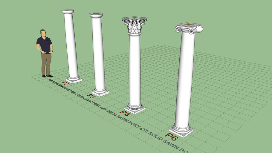 classic-column | 3D Warehouse