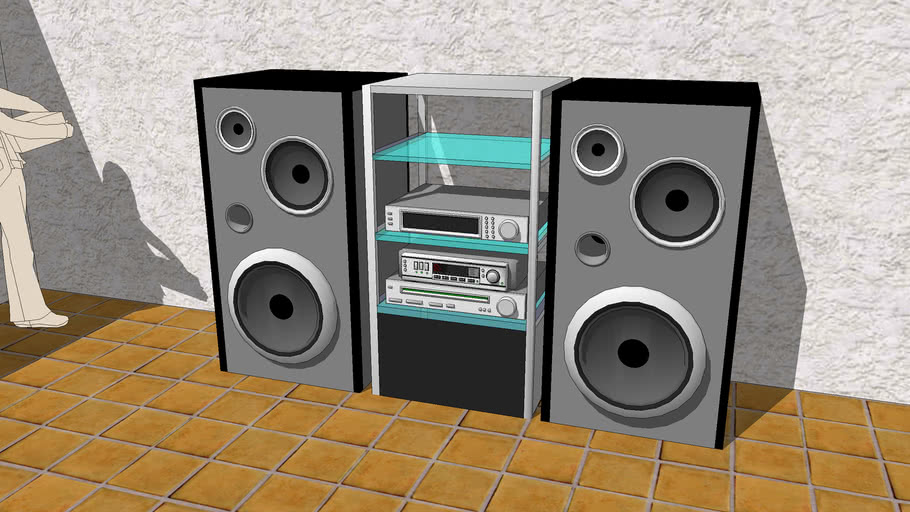 Stereo System | 3D Warehouse