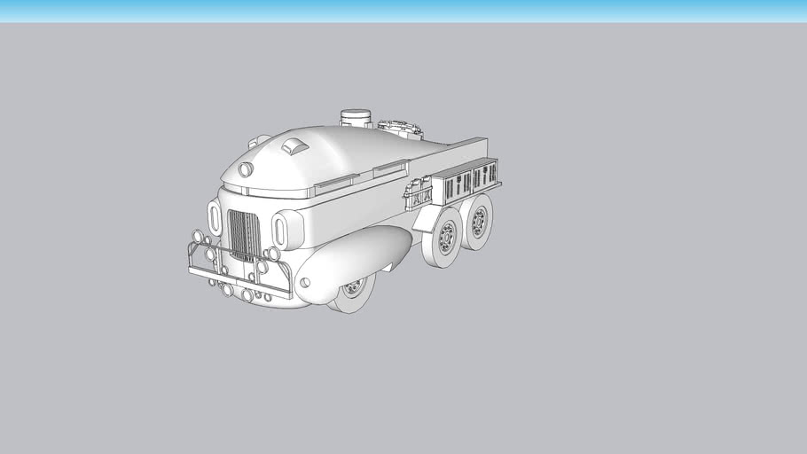 Herkimer Battle Jitney as Modeled Live | 3D Warehouse
