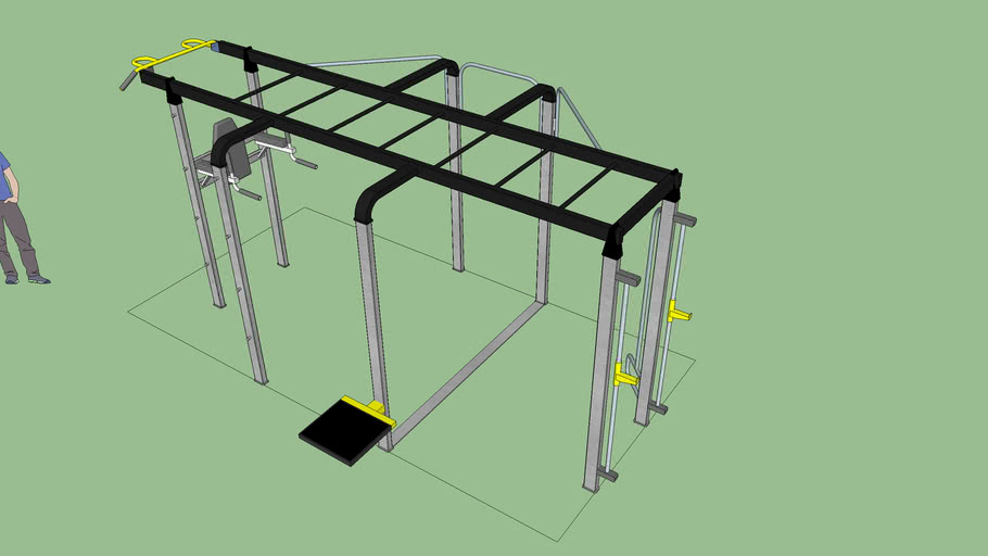 RACK CROSSFIT NAHUEL OVIEDO | 3D Warehouse