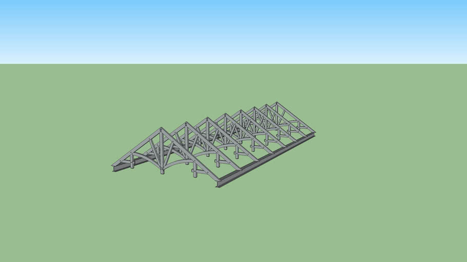 steel truss | 3D Warehouse