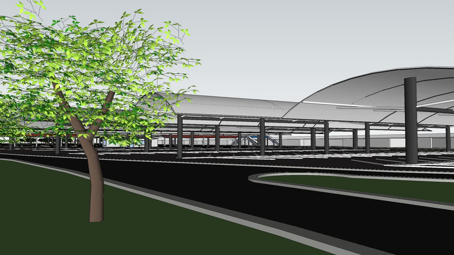 bus terminal 2018-11-22 | 3D Warehouse