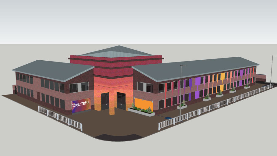 Commercial/Light Industry Compound | 3D Warehouse