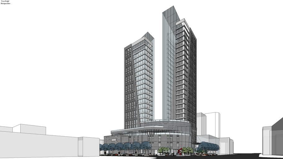 Nhà cao tầng 15 - High-rise buildings 15 | 3D Warehouse