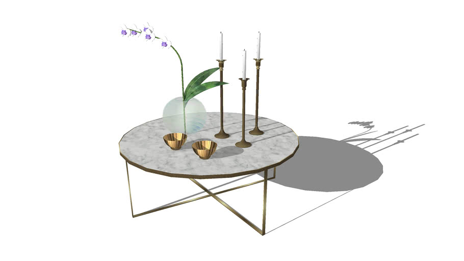 Coffee Table Meja Kopi 1 | 3D Warehouse