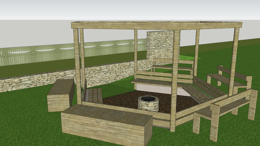 GH fire pit design | 3D Warehouse