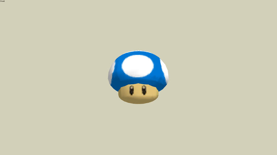 Super Mario: Mini Mushroom | 3D Warehouse