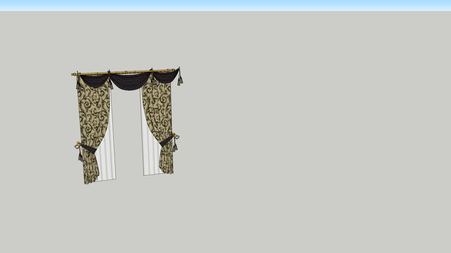 Classic Curtain | 3D Warehouse