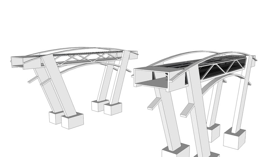 A random bridge | 3D Warehouse