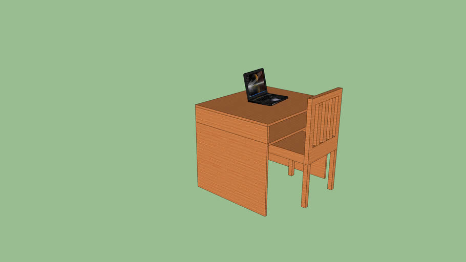 computer table | 3D Warehouse
