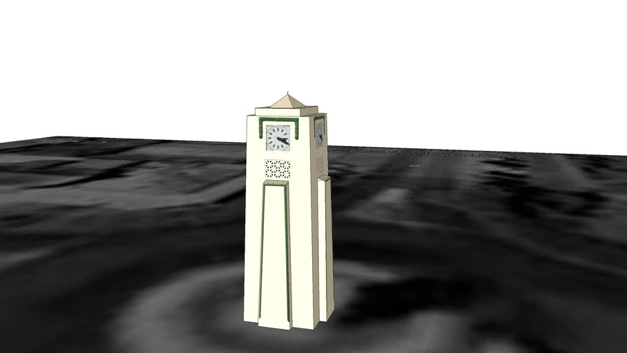 Kerang Memorial Clock Tower | 3D Warehouse