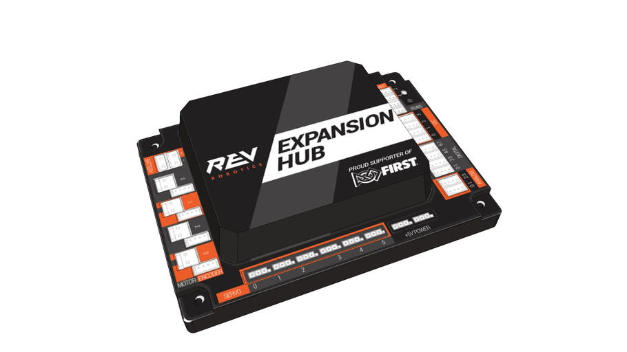 REV Robotics Expansion Hub FTC Legal | 3D Warehouse
