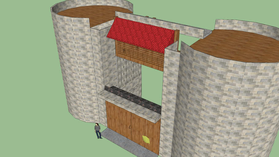 Castle gatehouse | 3D Warehouse