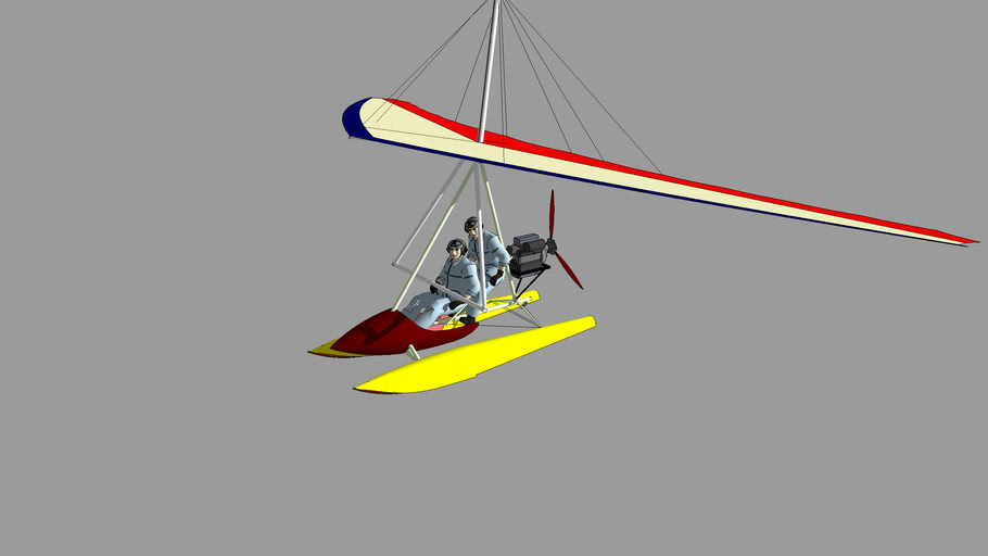 ULTRALIGHT-MICROLIGHT-EXPERIMENTAL-TRIKE | 3D Warehouse