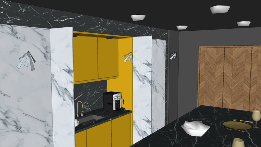 BAR 3D MODEL WITH FULL INTERIOR DETAIL | 3D Warehouse