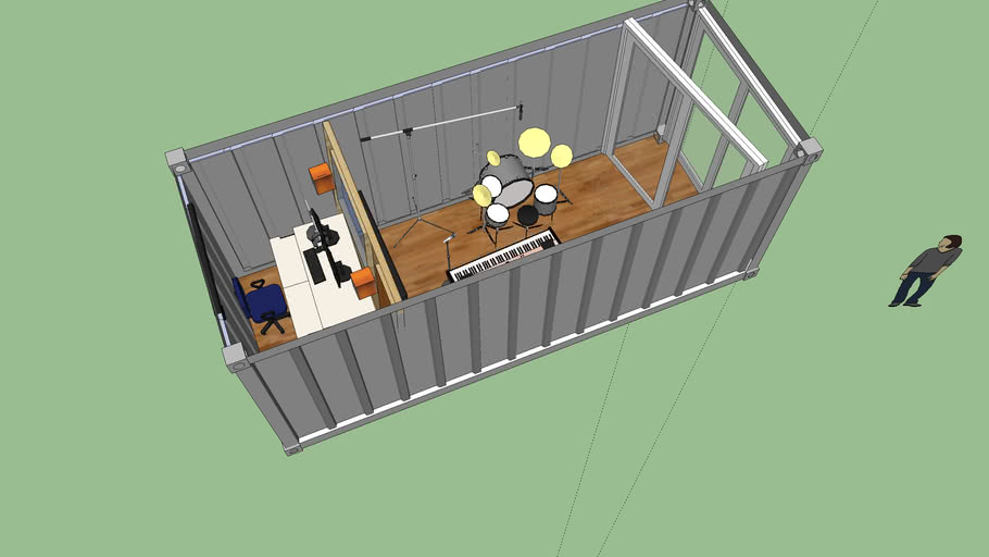 20' mobile sound studio | 3D Warehouse