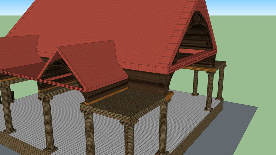 Traditional House | 3D Warehouse