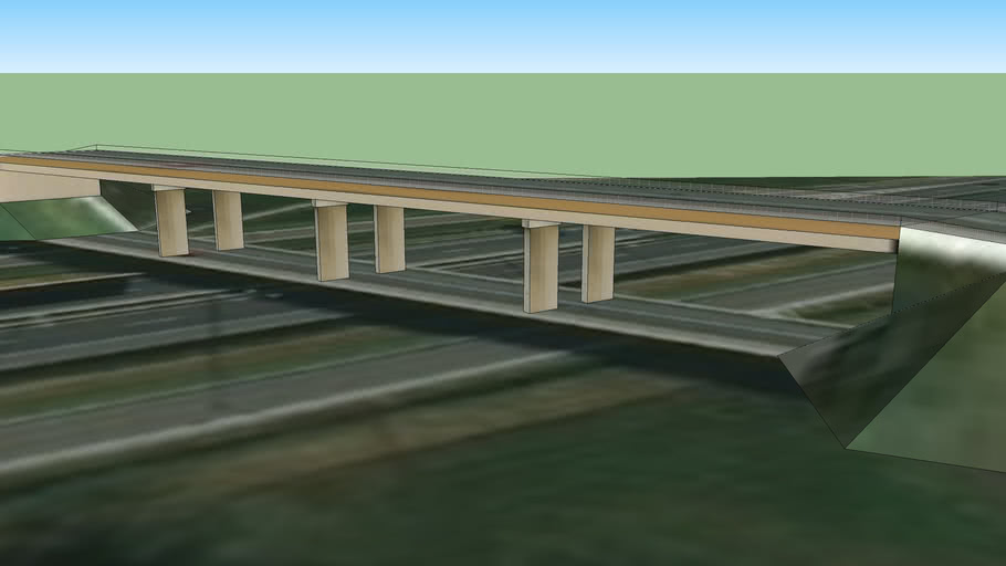 wiadukt Emilianów nad S8 | 3D Warehouse