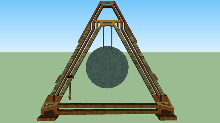 Triangle Gong | 3D Warehouse