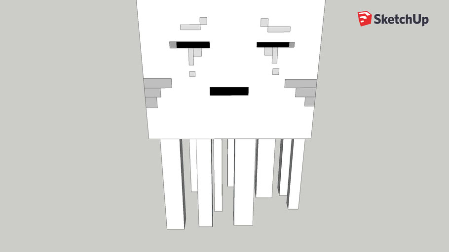 ghast minecraft | 3D Warehouse