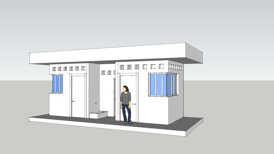 pos satpam | 3D Warehouse