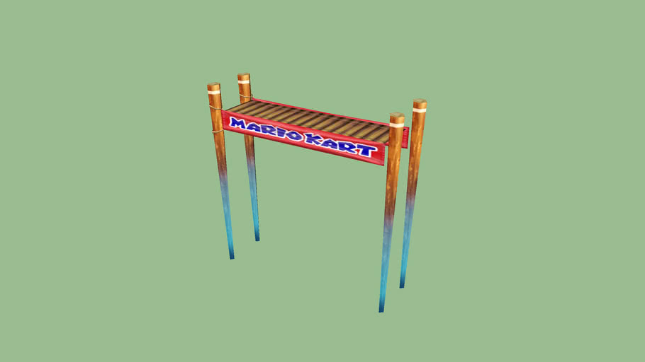 Mario Kart Gate | 3D Warehouse
