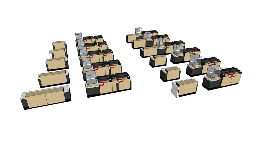 MFC Layouts for One-Pager | 3D Warehouse