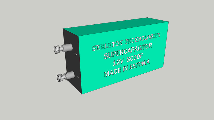 Supercapacitor | 3D Warehouse