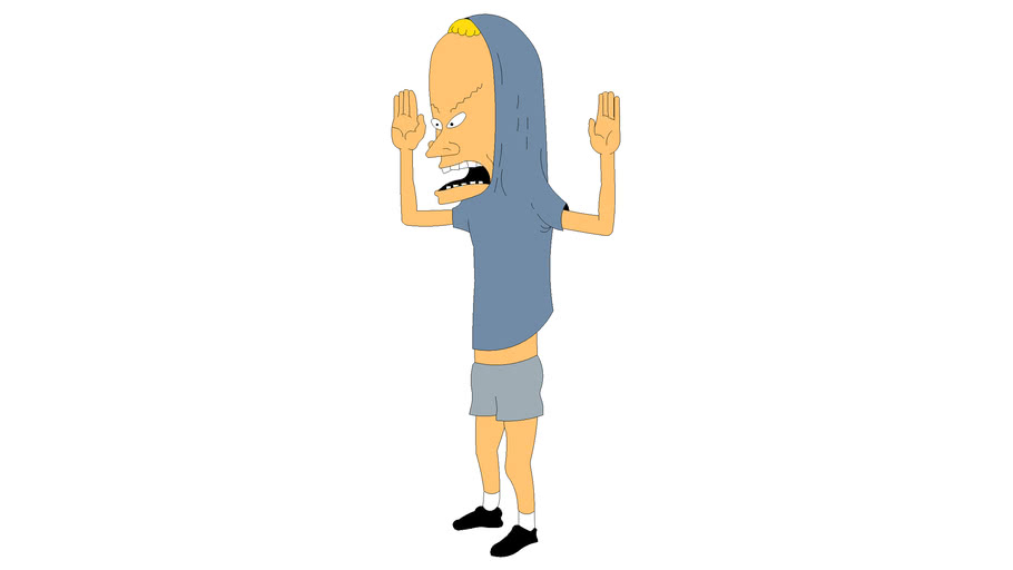 Beavis as Cornholio | 3D Warehouse