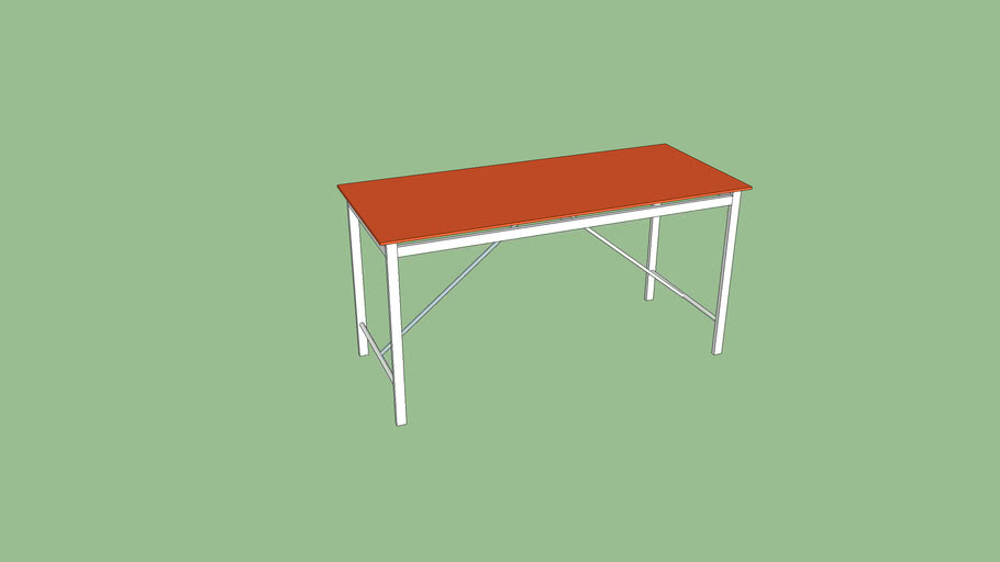 Meja Lipat Uk. 1.5m x 0.60m | 3D Warehouse