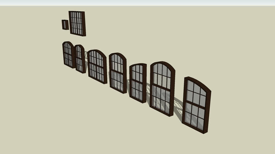 Double Hung Windows Collection | 3D Warehouse