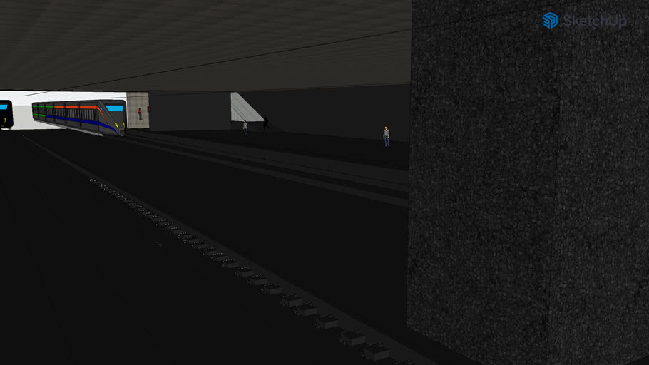 stazione metro m2 | 3D Warehouse