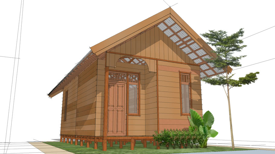 Rumah Kayu | 3D Warehouse