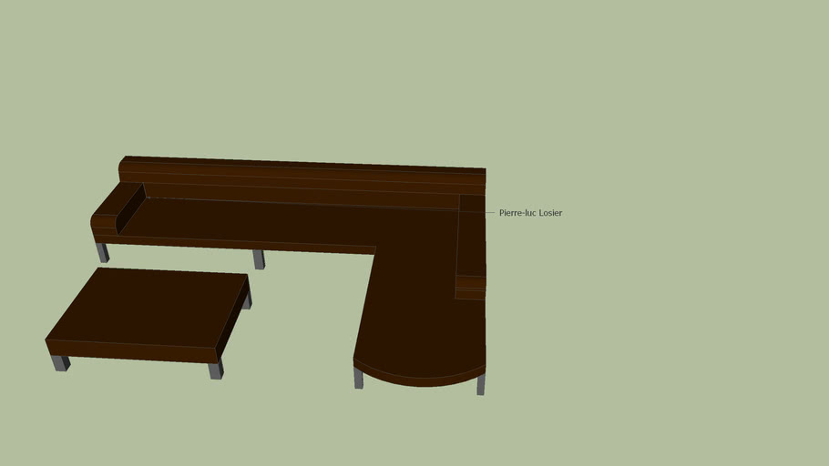 Divan en L 3D | 3D Warehouse