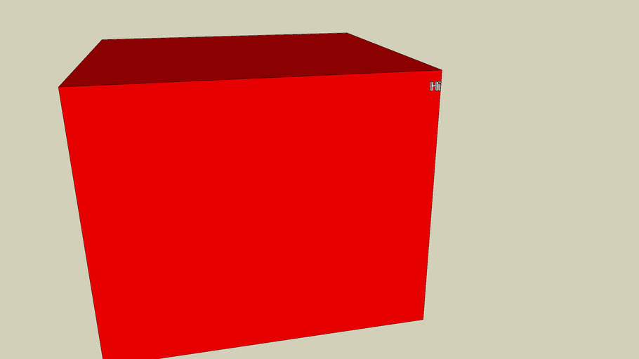 Red Box | 3D Warehouse