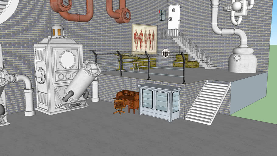 Basement Room Lab | 3D Warehouse