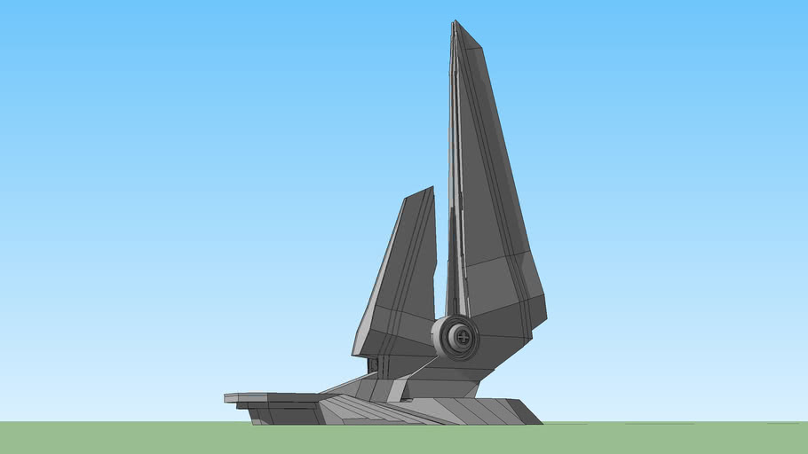 Halo Infinite Forerunner Base 3D print | 3D Warehouse