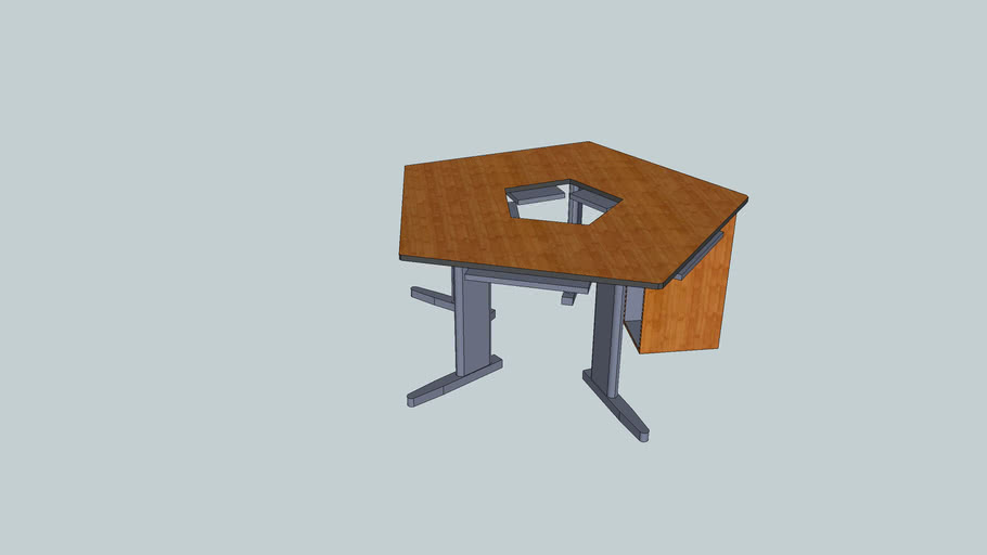 pentagon table | 3D Warehouse