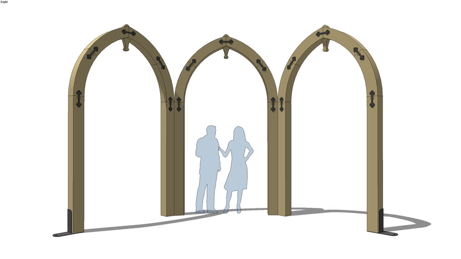 The 3 Arch | 3D Warehouse