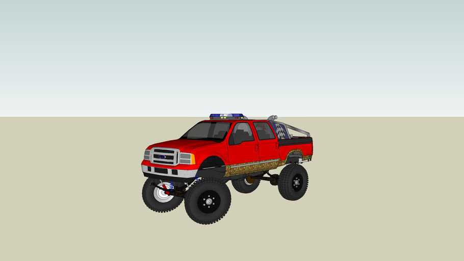 Ford Excursion Pickup Concept | 3D Warehouse