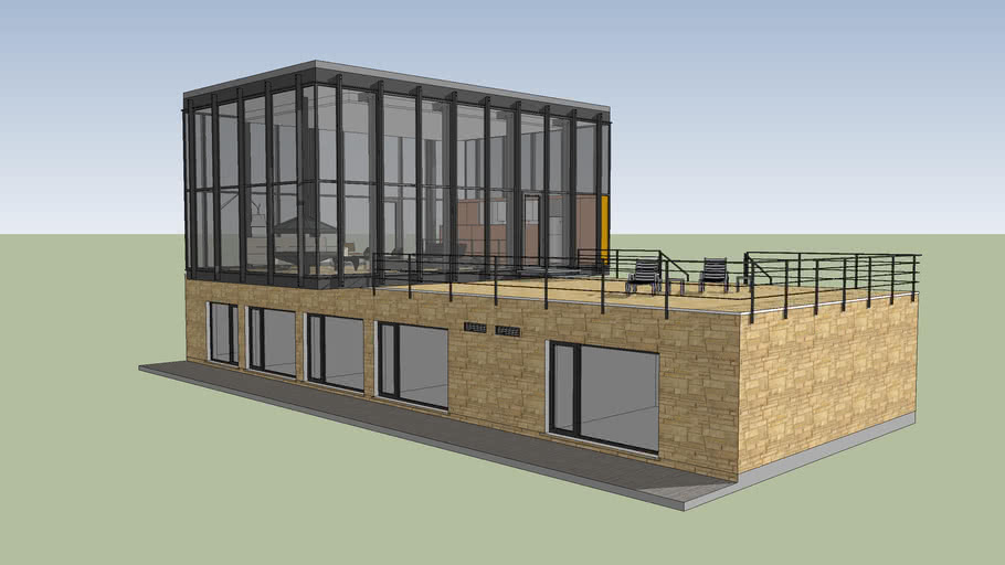 Robert C. Wiley House by Philip Johnson | 3D Warehouse