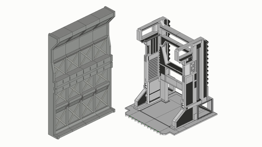 Hangar Base Gundam | 3D Warehouse